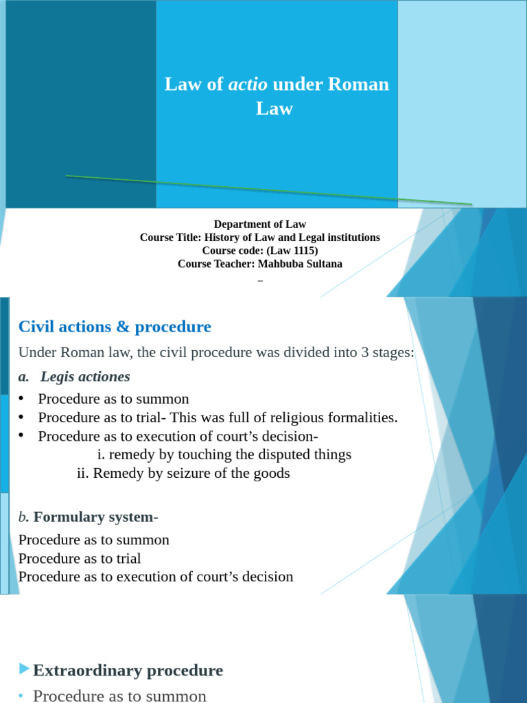 Roman Law 8 | PDF | Politics | Social Science