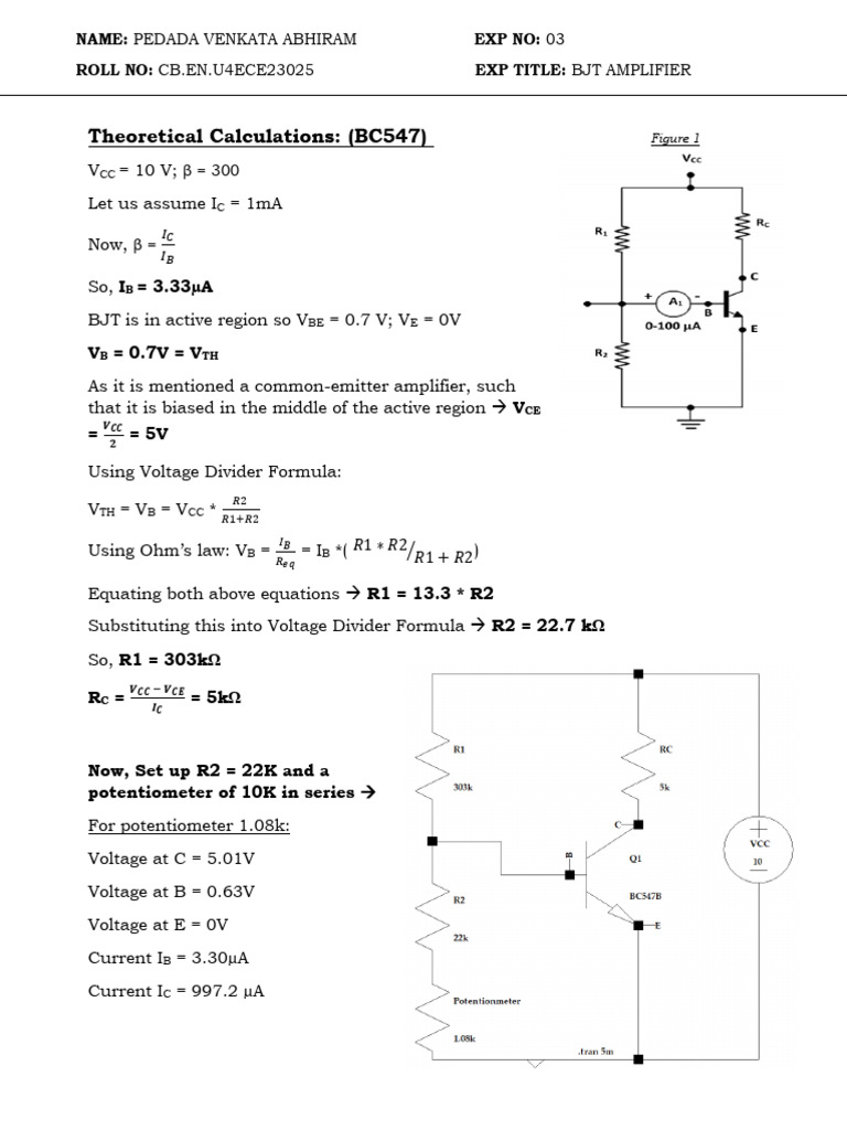 3-Simulations | PDF | Electrical Circuits | Electronic Circuits