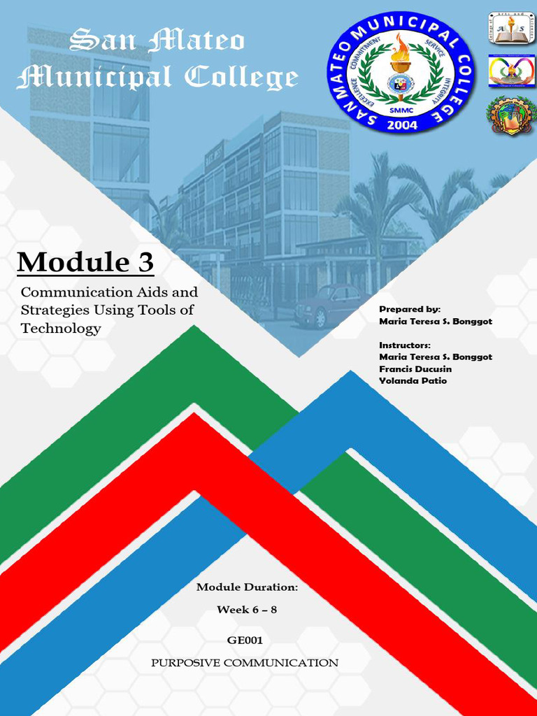 GE001 Module 3 - Communication Aids and Strategies | PDF ...
