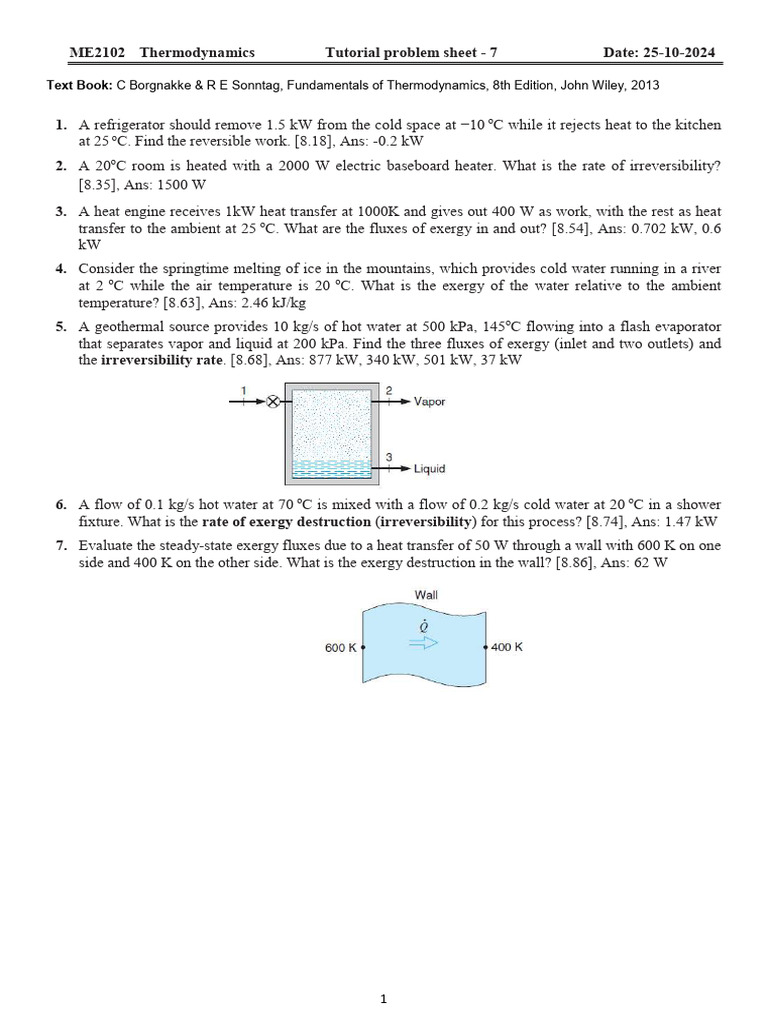 ME2102 Tutorial 7 | PDF