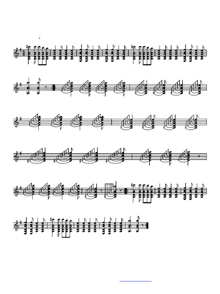 HAYDEN W. L. - The Spanish Fandango - Variation 3 | PDF