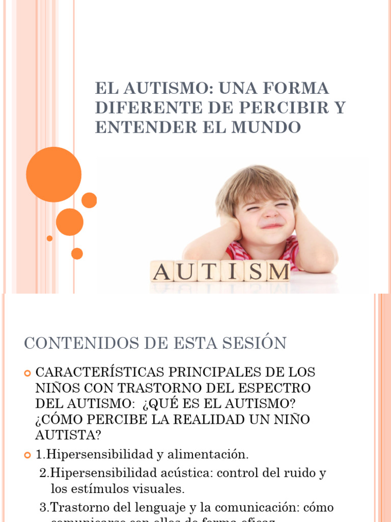 Características del Autismo Infantil | PDF | Espectro autista | Sicología