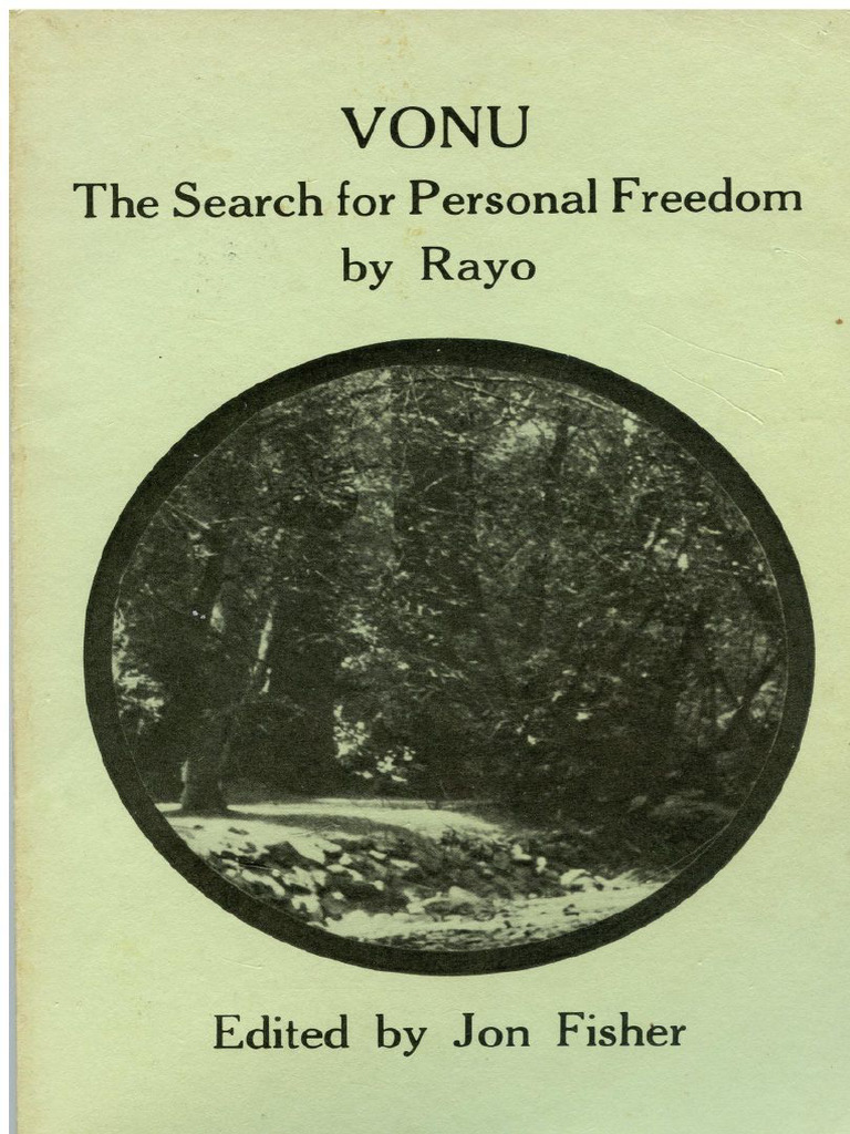 Vonu - The Search For Personal Freedom - Rayo - 1983 - Loompanics ...