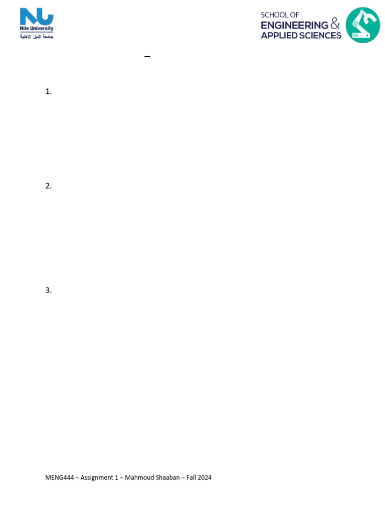 Assignment 1 | PDF