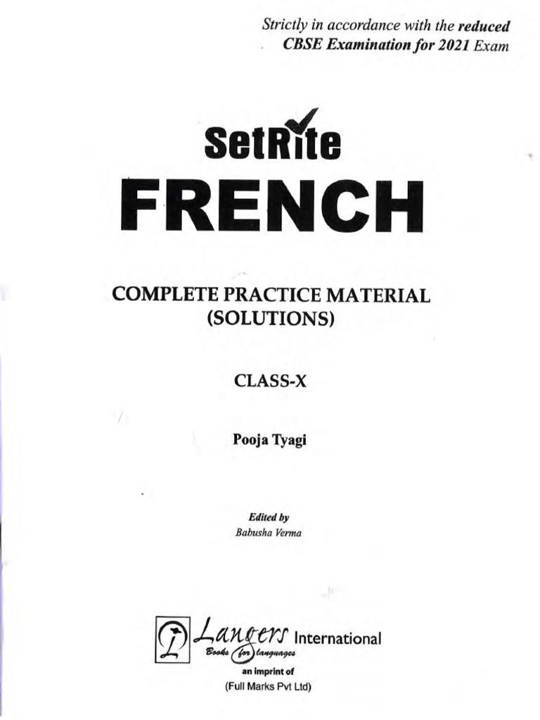 Final Solution X, Setrite | PDF