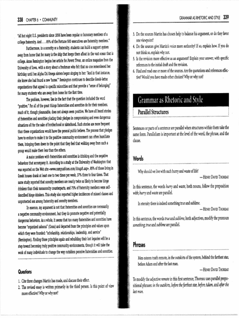 Parallel Structure (Anaphora, Anthithesis, Antimetabole, & Zeugma ...