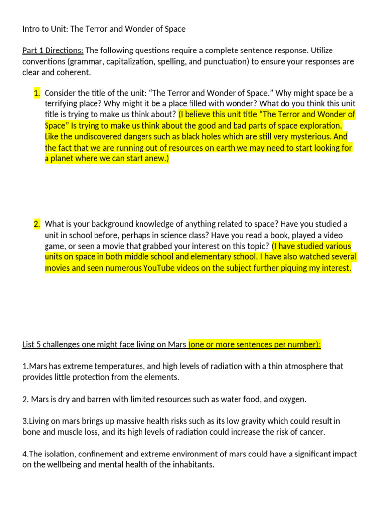 Exploring Space: Challenges and Solutions | PDF | Mars | Space