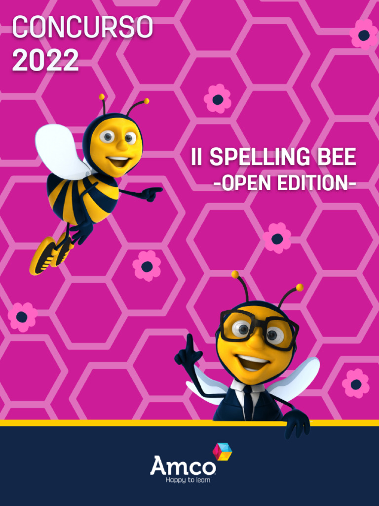 BASES II Spelling Bee Open Edition | PDF | Lingüística