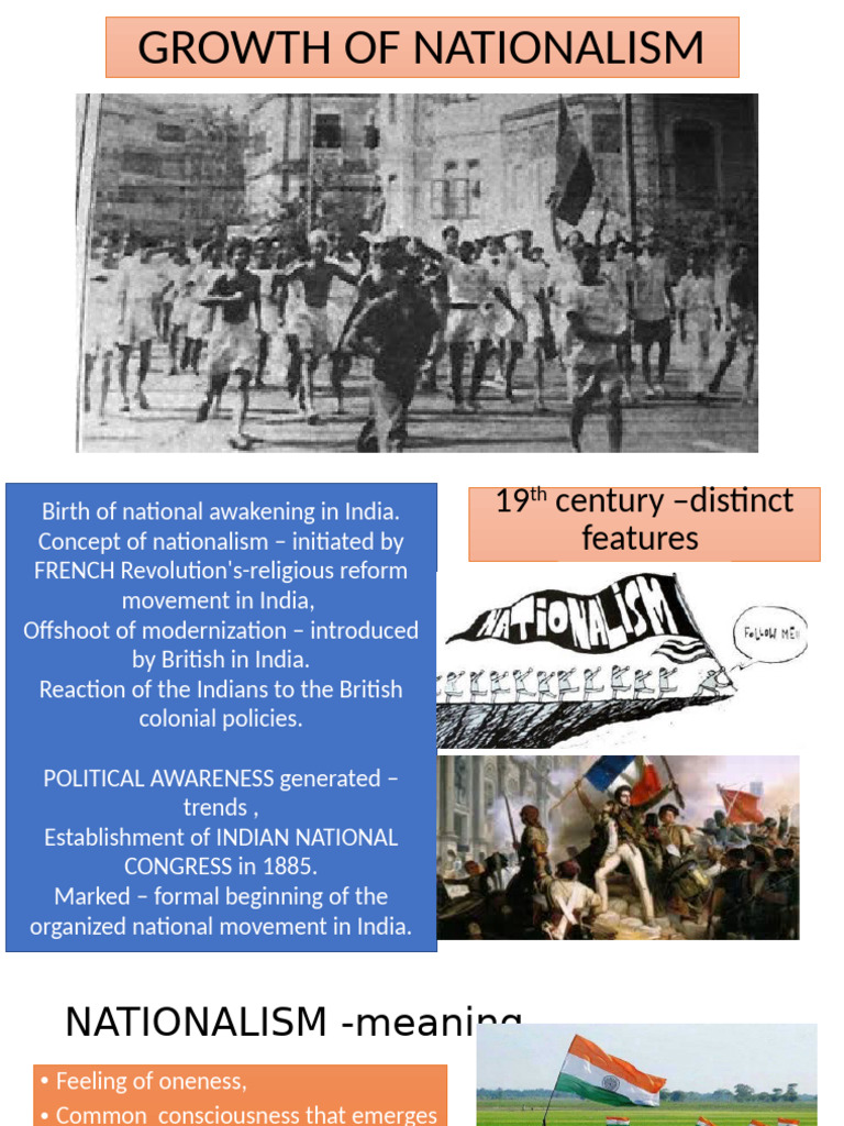Chapter 2 Growth of Nationalism | PDF | British Raj