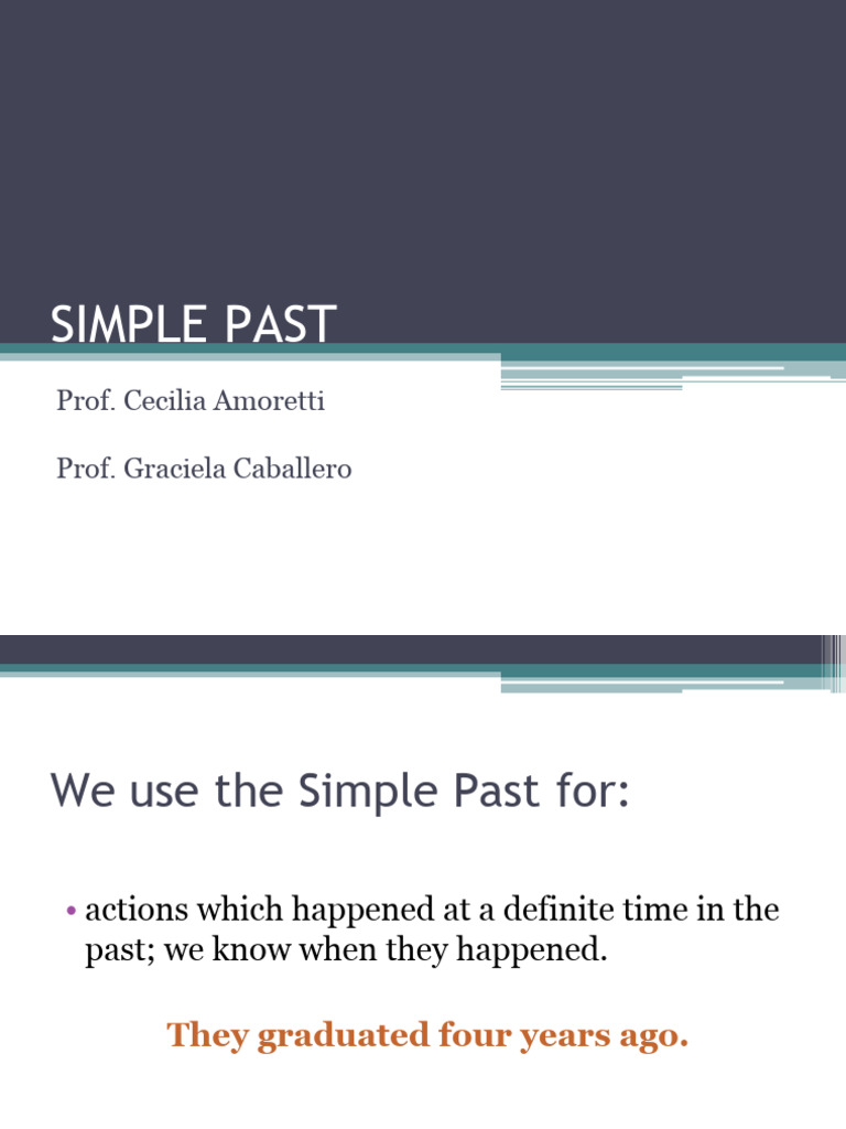 Simple Past | PDF