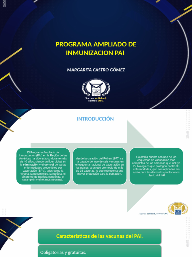 Programa Ampliado de Inmunizacion 2023 | PDF | Sistema inmune | Infección