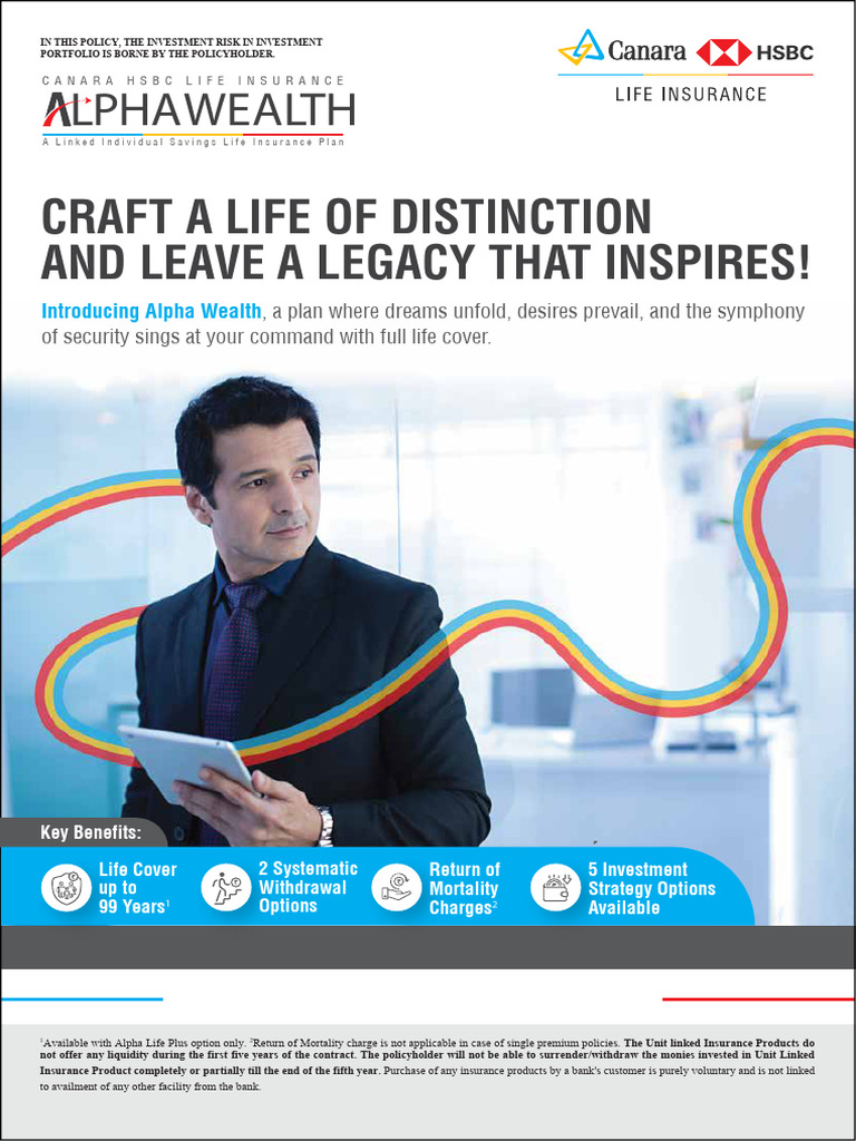 CHL Product Alpha Wealth Brochure | PDF | Life Insurance | Insurance