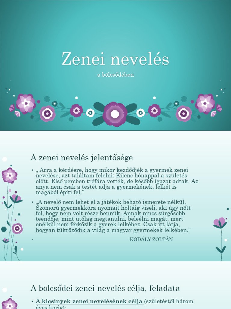 8.-2. Zenei Nevelés | PDF