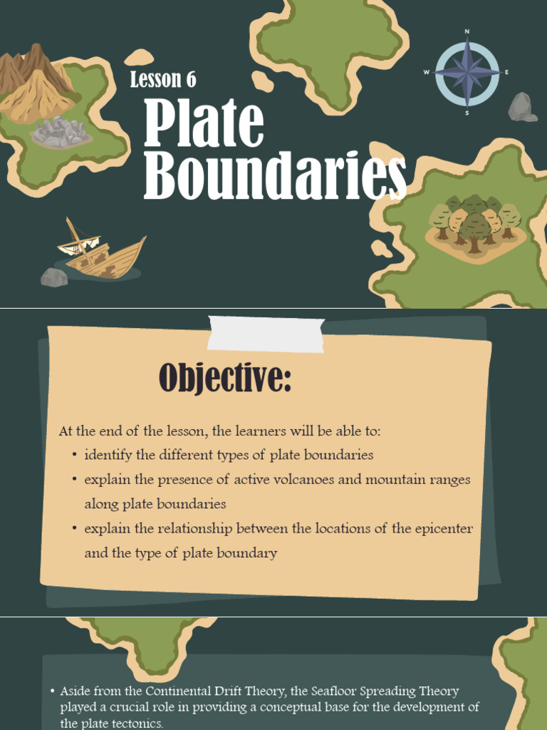 1 6 Plate Boundaries | PDF | Plate Tectonics | Geology