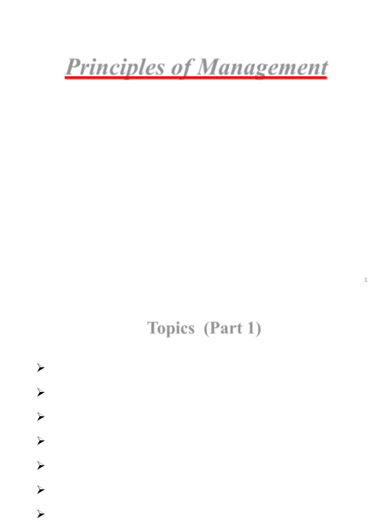 POM MODULE 1 | PDF | Partnership | Cooperative