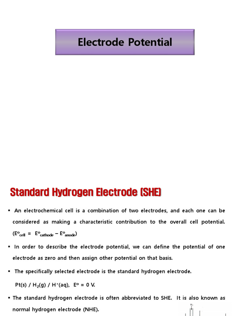 Electrochemistry 2 Electrode Potential | PDF | Electrochemistry | Electrode