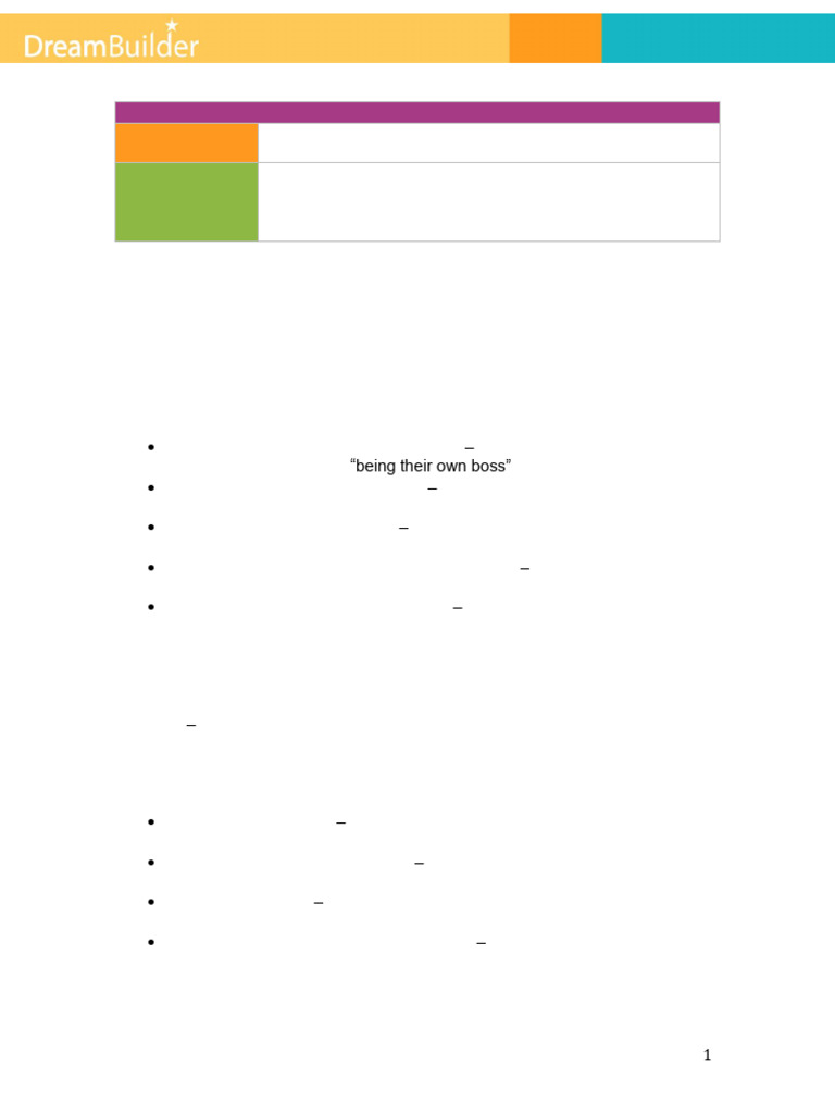 BusinessPlanWorksheet 01 | PDF | Entrepreneurship | Behavioural Sciences