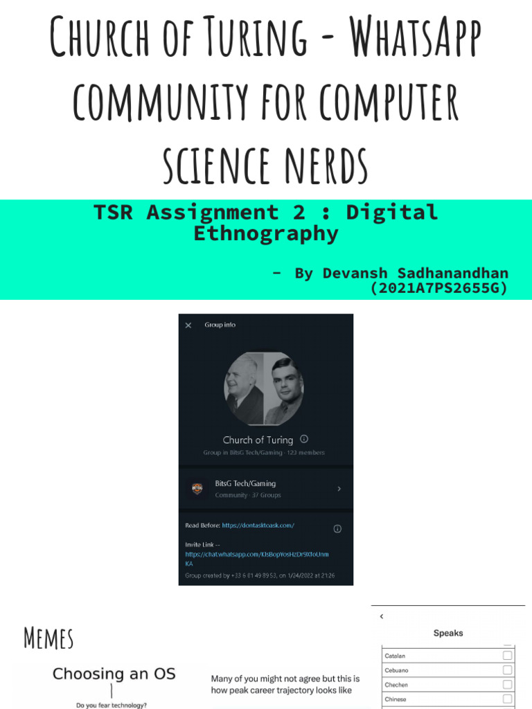 TSR Assignment 2 Slides | PDF | Computers