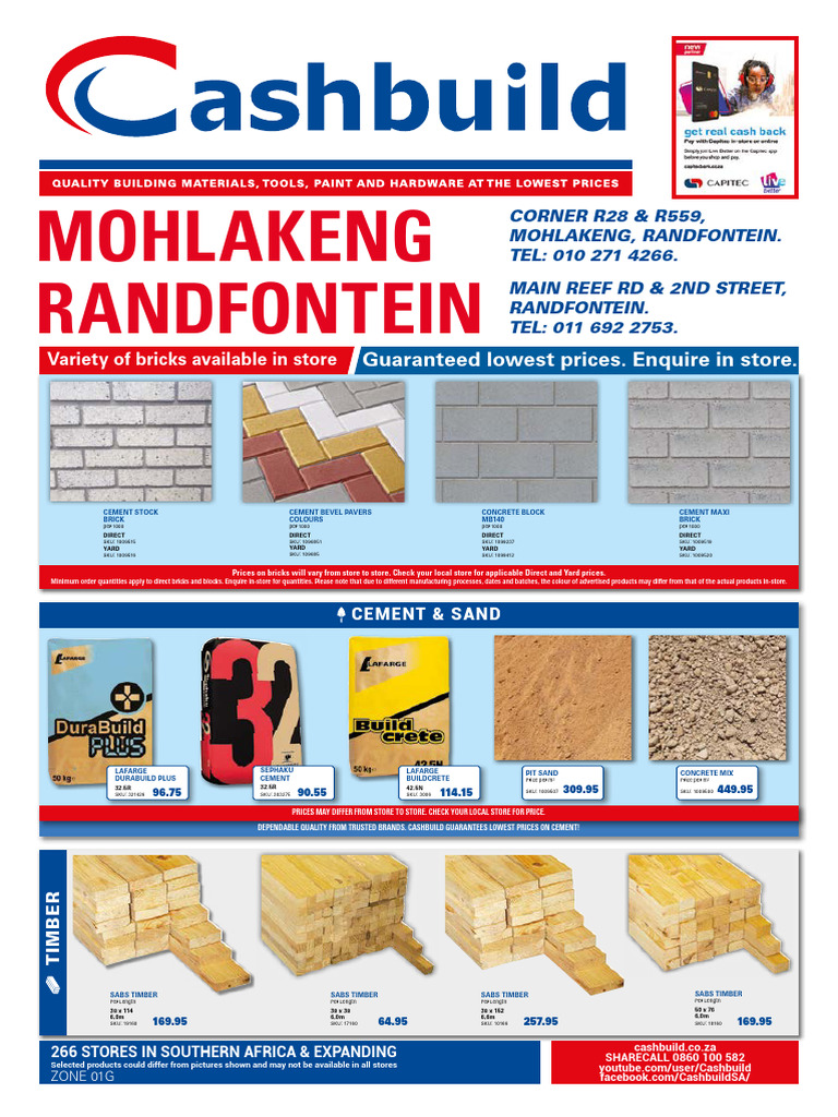 1g Mohlakeng Randfontein 2pg Tab | PDF | Door | Building Materials