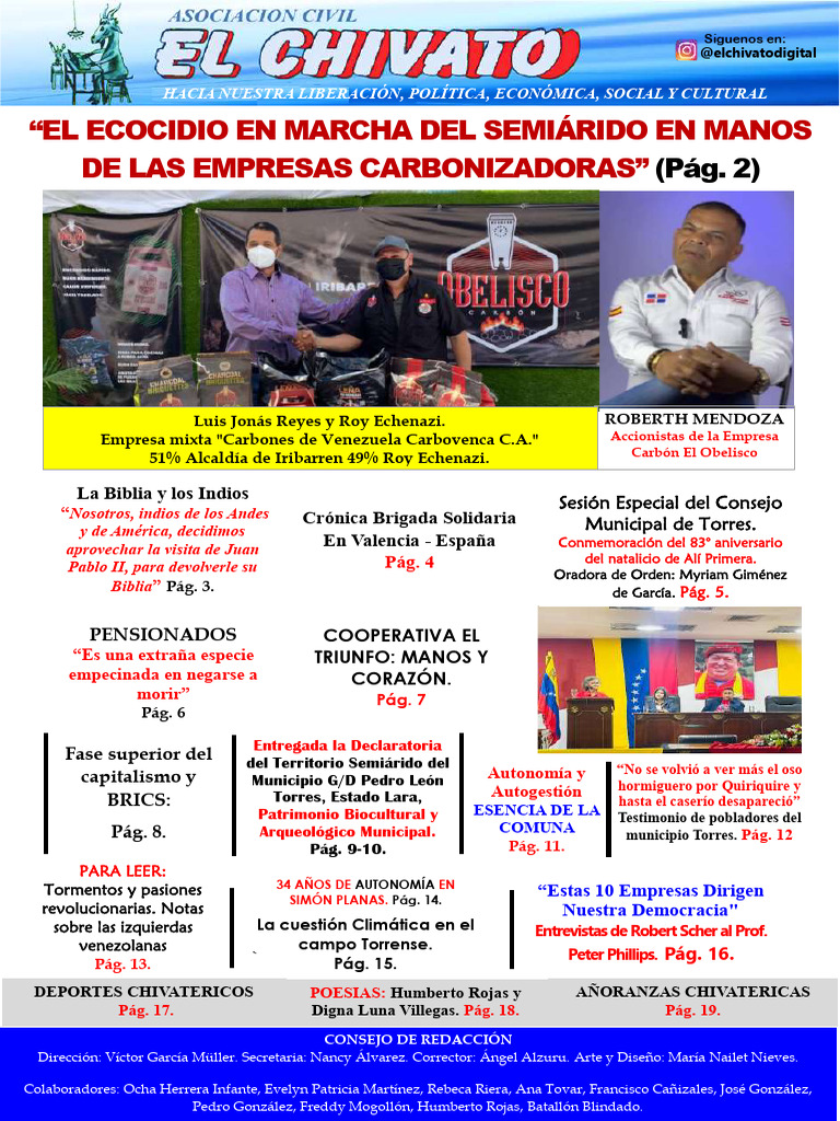 El Chivato Digital 13 | PDF | Venezuela | Deforestación