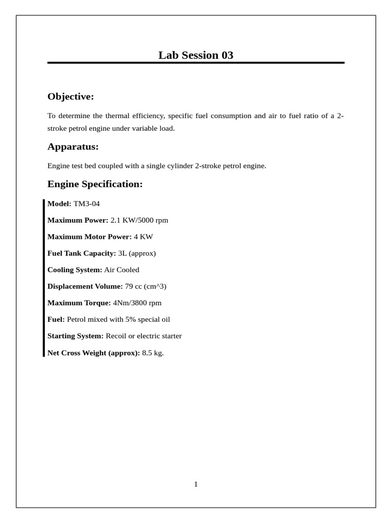 3) Ic Engine | PDF | Internal Combustion Engine | Engines