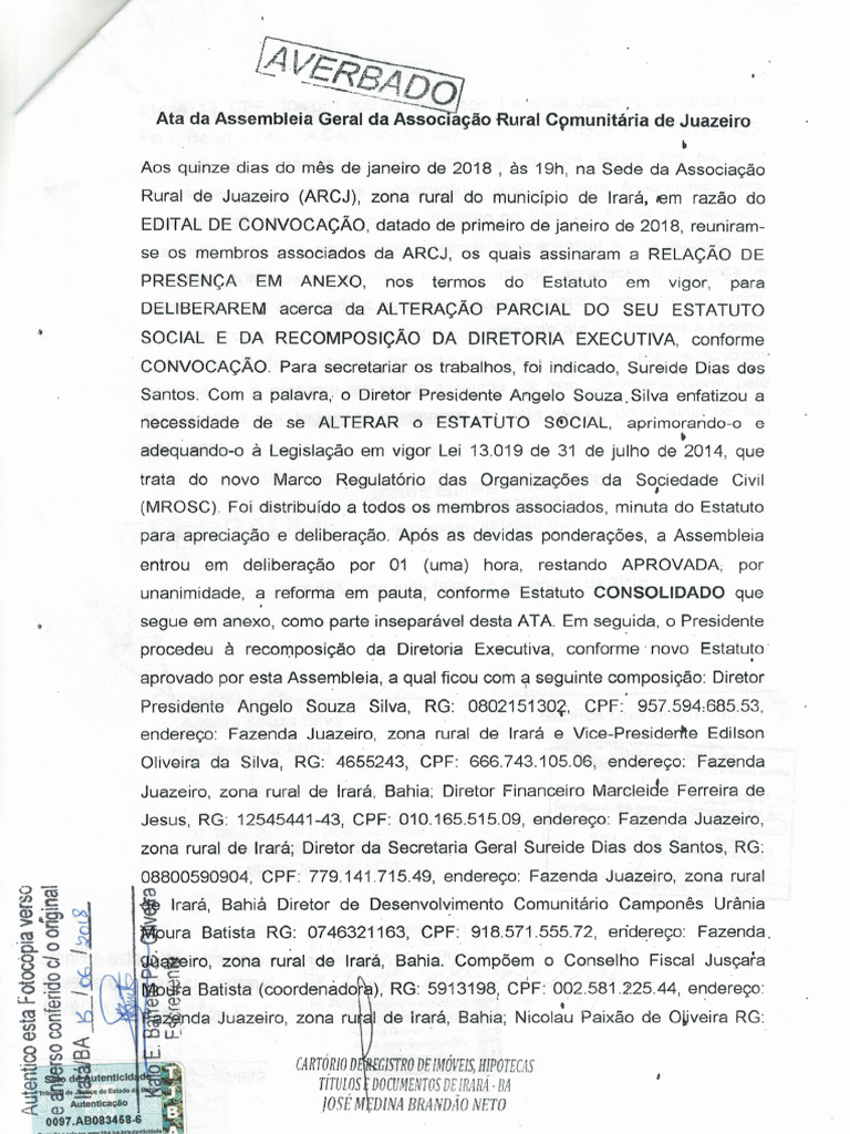Ata 1 | PDF