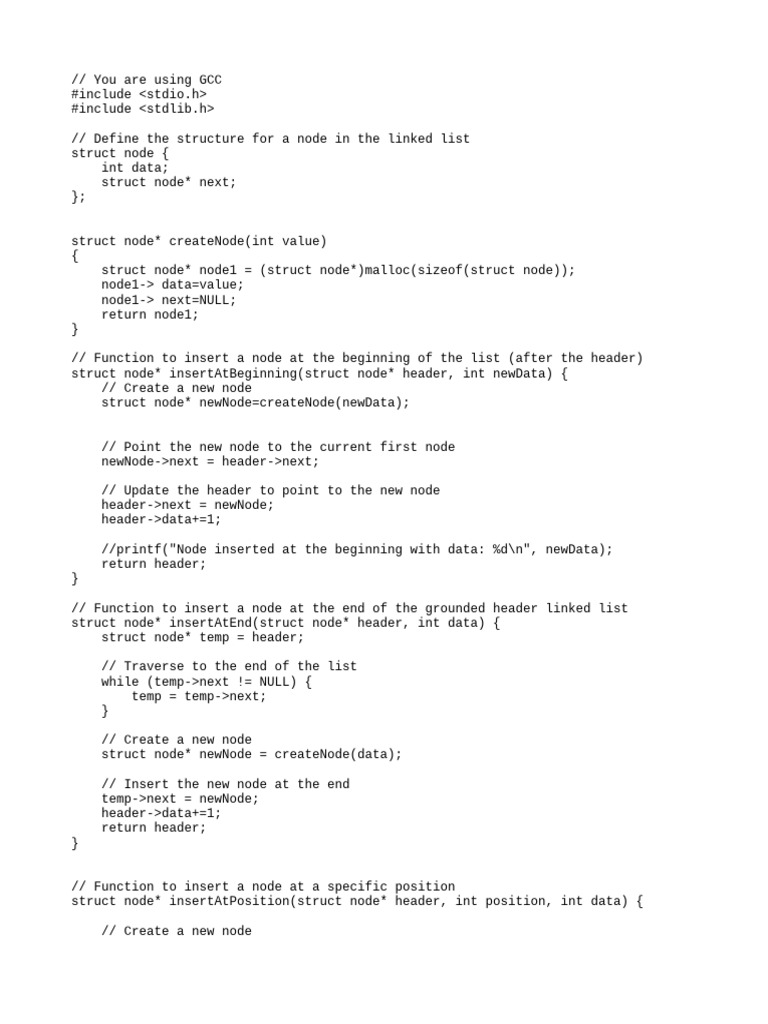 grounded header LL | PDF | Pointer (Computer Programming) | Computer Data