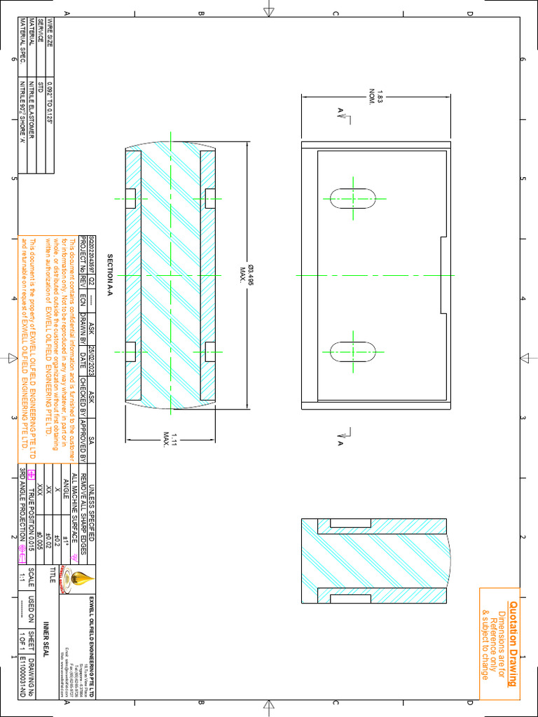 #60 E11000031-Nd (Inner Seal) | PDF