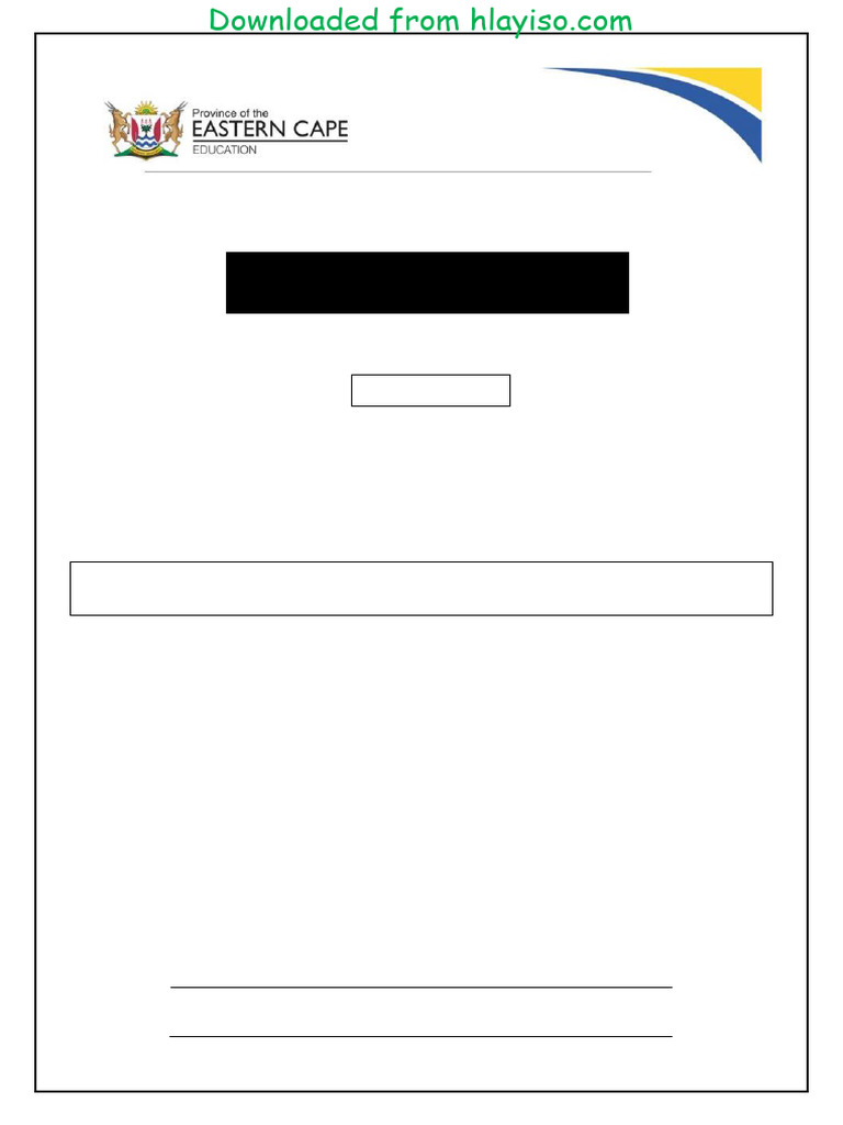 MATHS LIT P1 GR11 QP NOV2022 - English - Hlayiso - Com | PDF | Pension ...