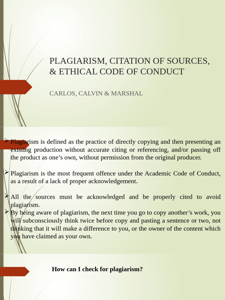 Understanding Plagiarism and Ethics | PDF | Plagiarism | Citation