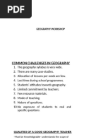 Grade 7 Geography Term 1 Revision Booklet | PDF
