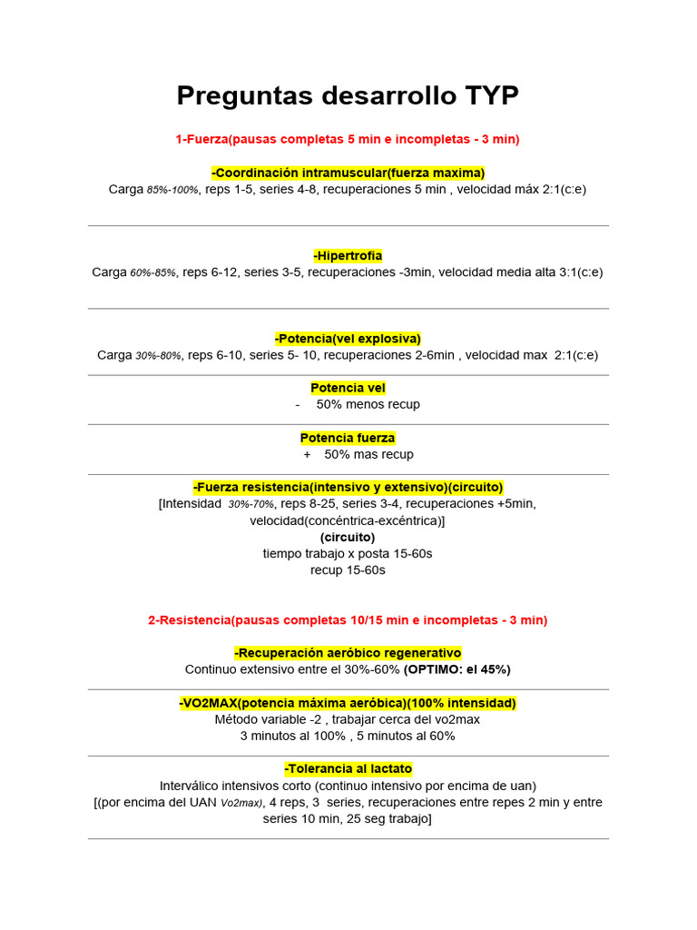 Preguntas Desarrollo TYP UCV | PDF | Ciencia deportiva