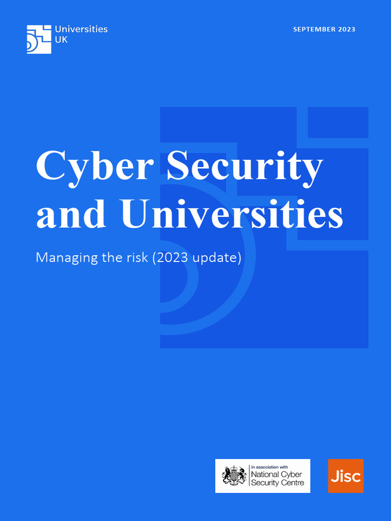 Cybersecurity for University Leaders | PDF | Computer Security | Security