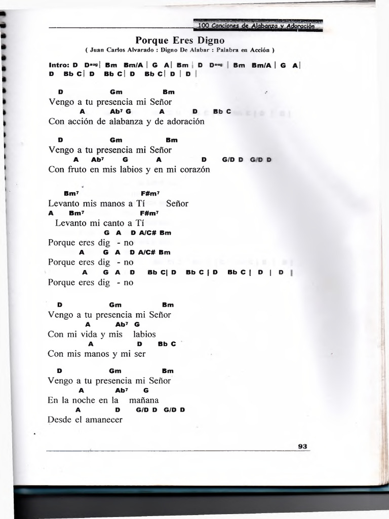 Porque Eres Digno | PDF