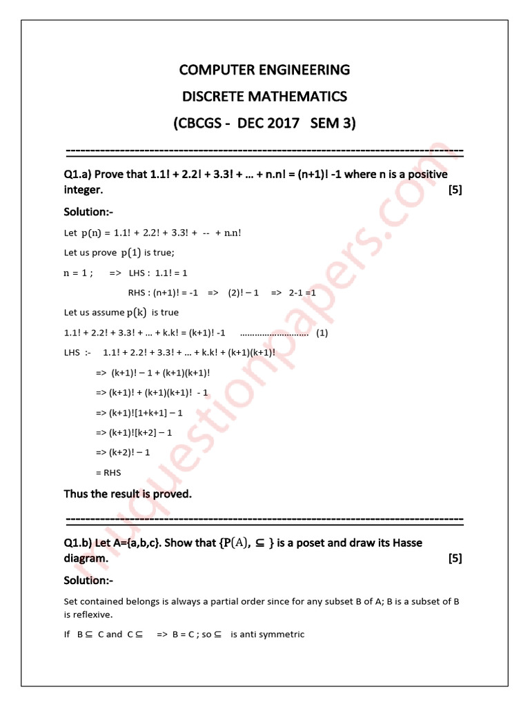 Be Computer-Engineering Semester-3 2017 December Discrete-Structures ...