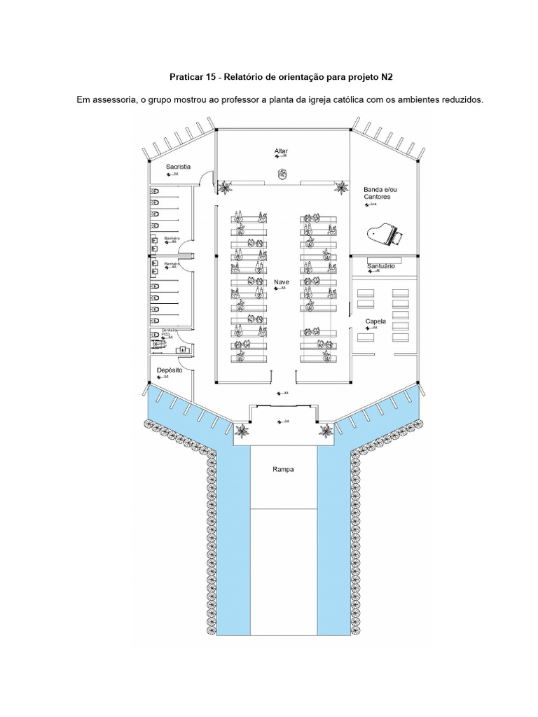 Relatório de Projeto N2: Maquete da Igreja | PDF | Carreira e Crescimento | Tecnologia e Engenharia