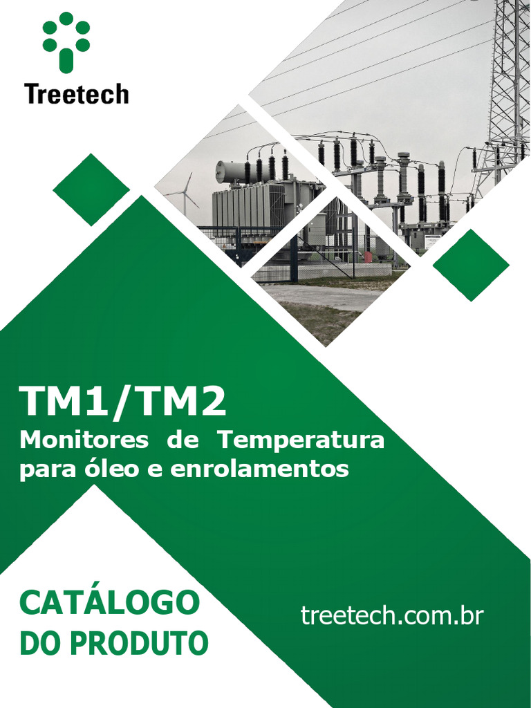 Treetech TM1-TM2 Catalogo PT 1.00 | PDF | Armazenamento de dados de computador | Temperatura