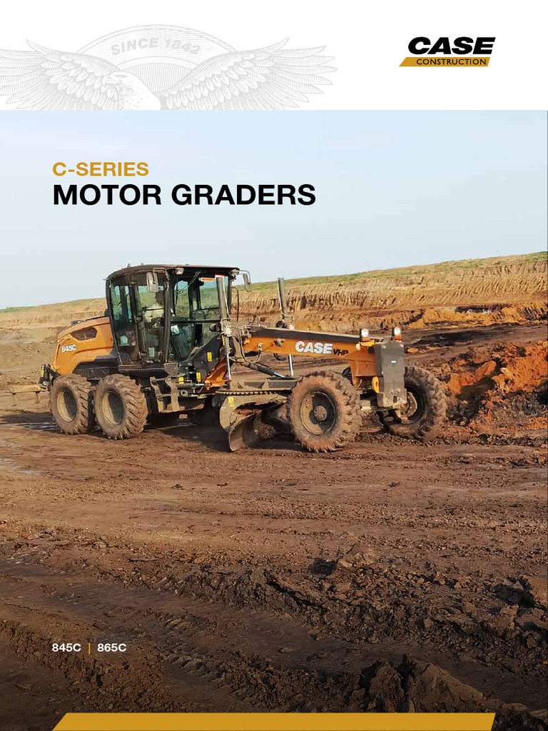 C Series Motor Graders Brochure in en | PDF | Horsepower | Automatic ...