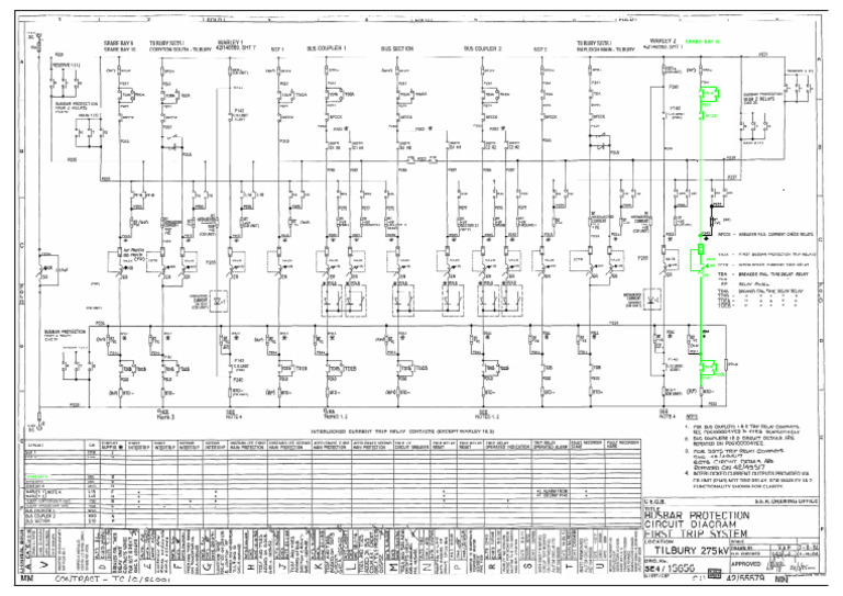 42 - 55579 - GREEN Busbar - Protection - Circuit - Diagram - First ...