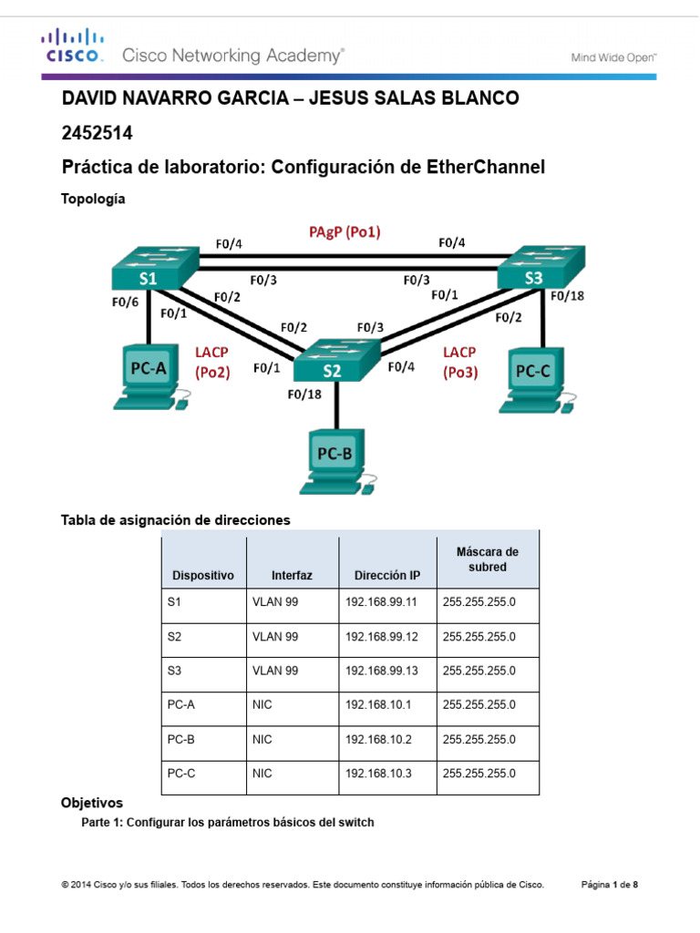 Lab - Config | PDF | Transmisión de datos | Arquitectura de internet
