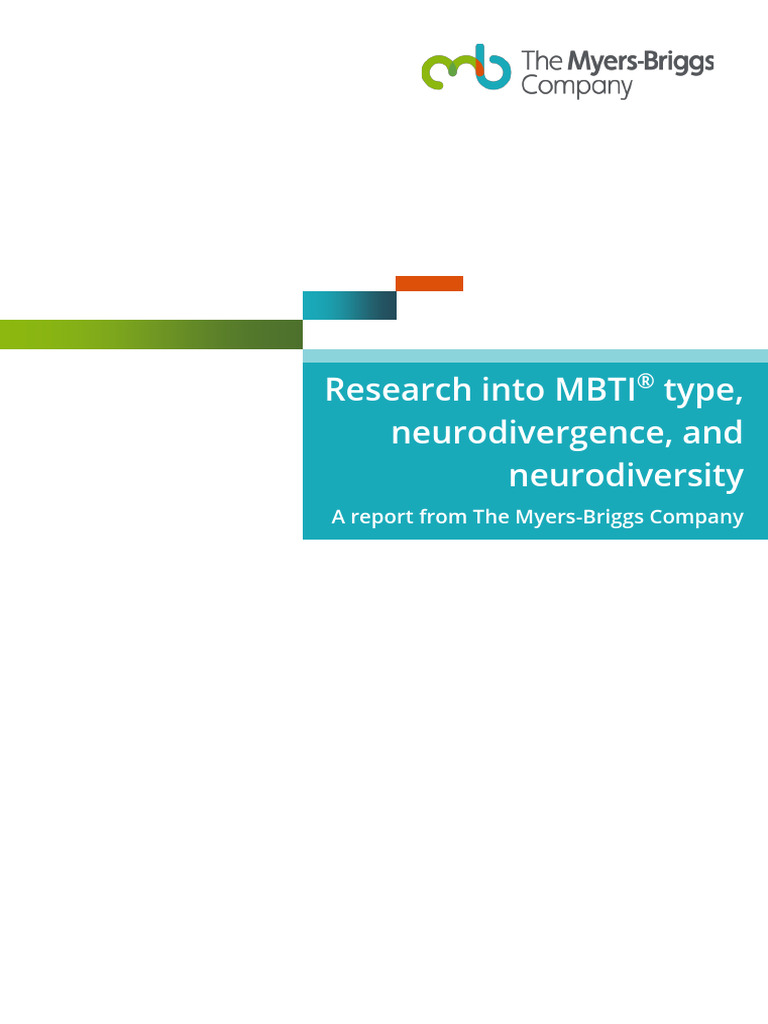 Research Into Type and Neurodivergence | PDF | Attention Deficit ...