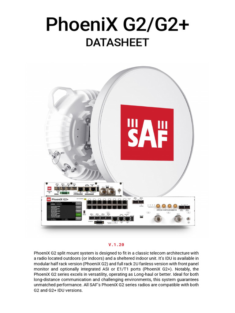 PhoeniX Series Datasheet v1.20 | PDF | Communications Protocols ...