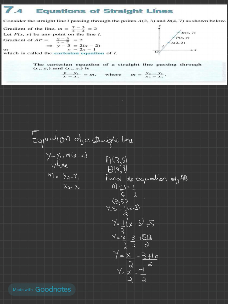 Coordinate Geometry Ex7.4 | PDF