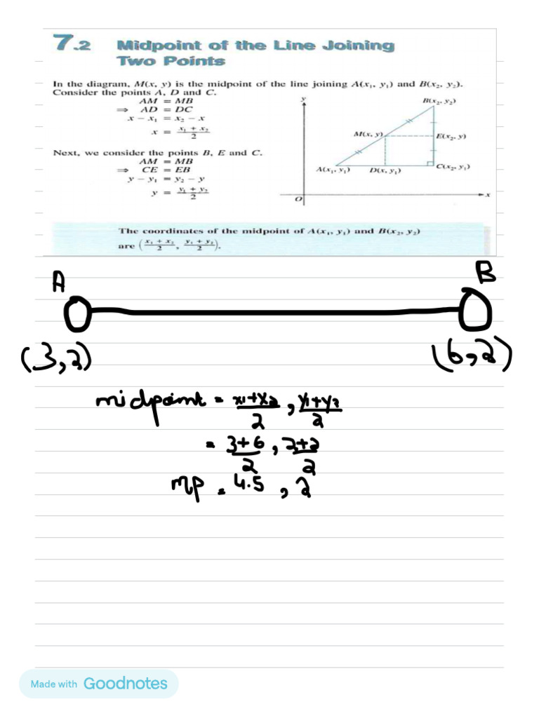 Coordinate Geometry Ex7.2 | PDF