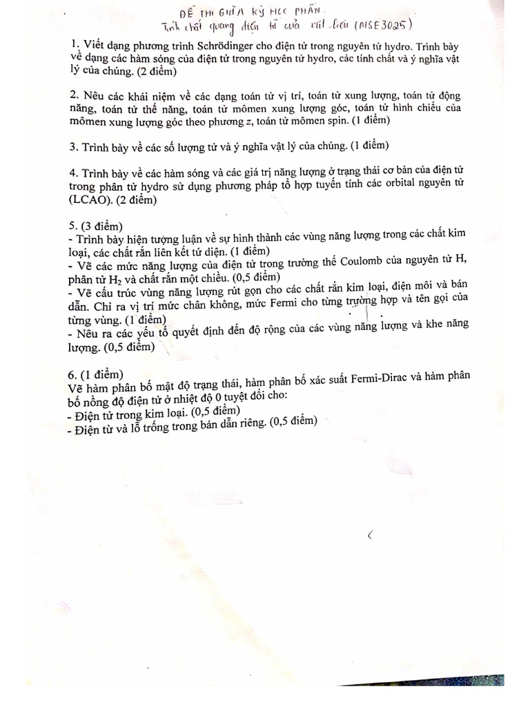 T - c Quang Điện Từ Vật Liệu | PDF