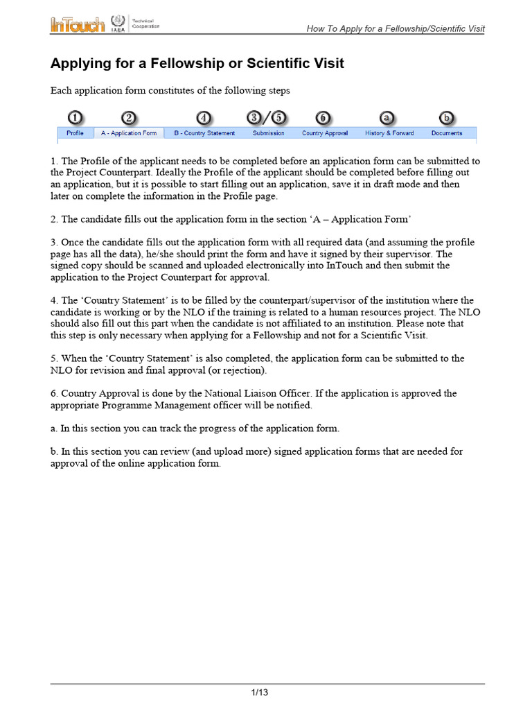 InTouch Help - Fellowship SV Application | PDF | Computing | Software