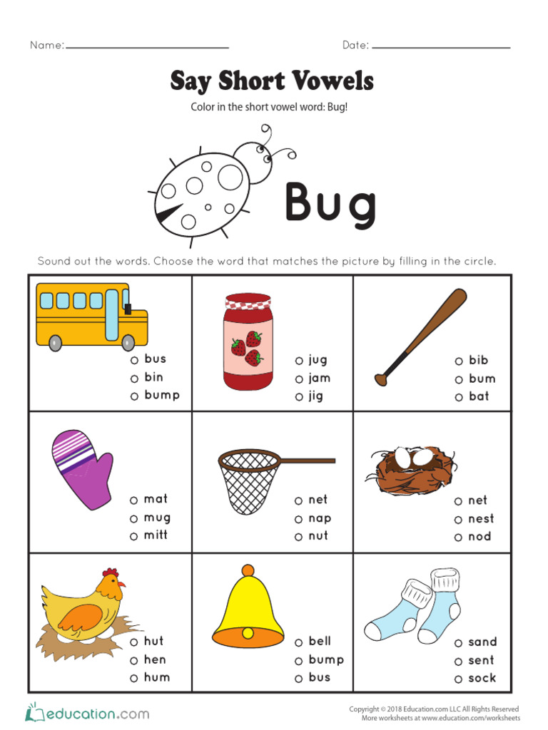 Short Vowel Sounds K | PDF | Linguistics | Phonetics