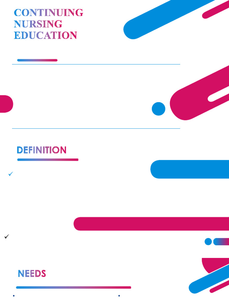 PPT CNE | PDF | Learning | Nursing