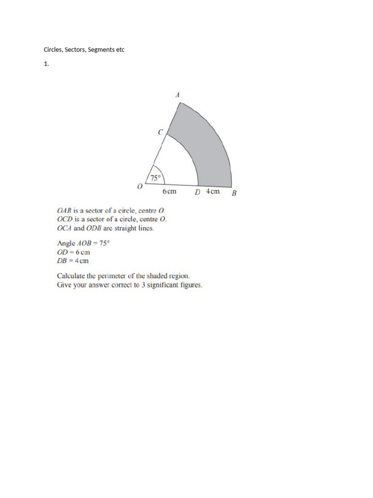 Circles Math Guide Sheet 1234 | PDF | Technology & Engineering