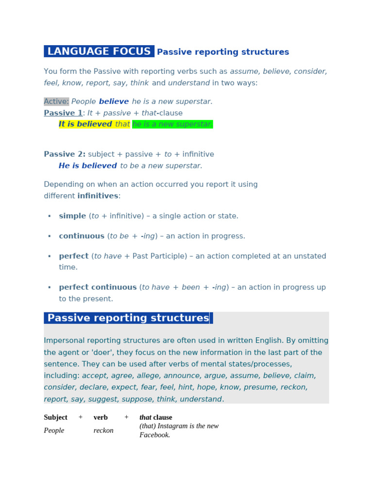 Language Focus Advanced 2 | PDF | Syntactic Relationships | Languages